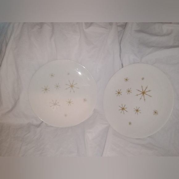 Star Glow | Dining | Mid Century Modern Mcm Star Glow Dinner Plates ...